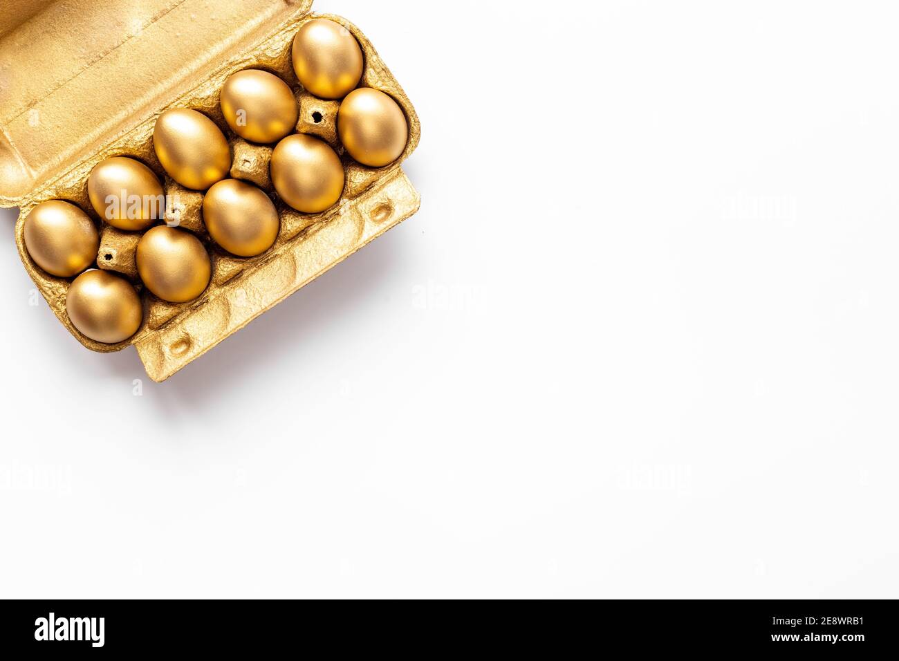 Golden egg money box hi-res stock photography and images - Alamy