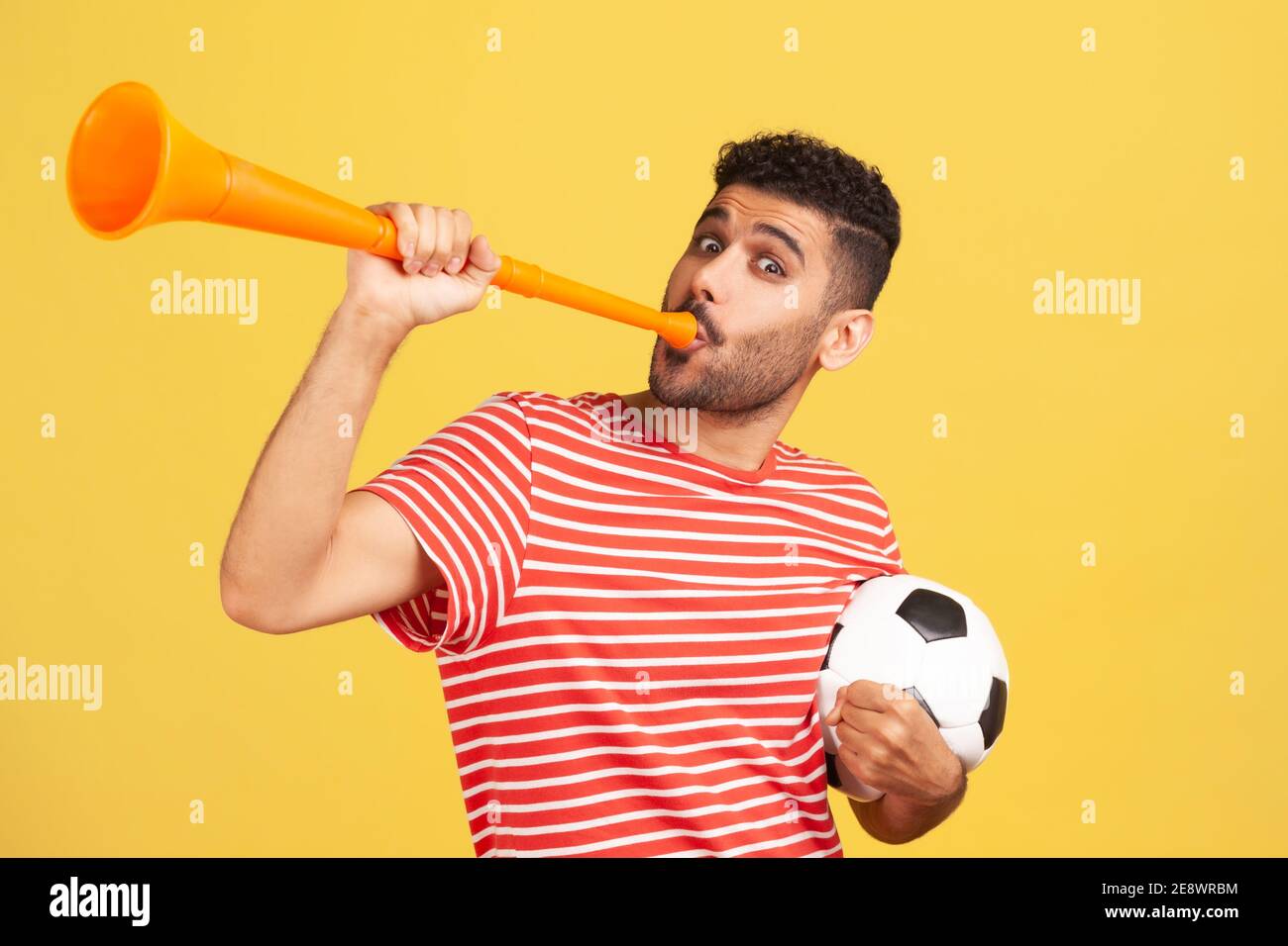 Football Celebrating Black And White Celebration Hi Res Stock