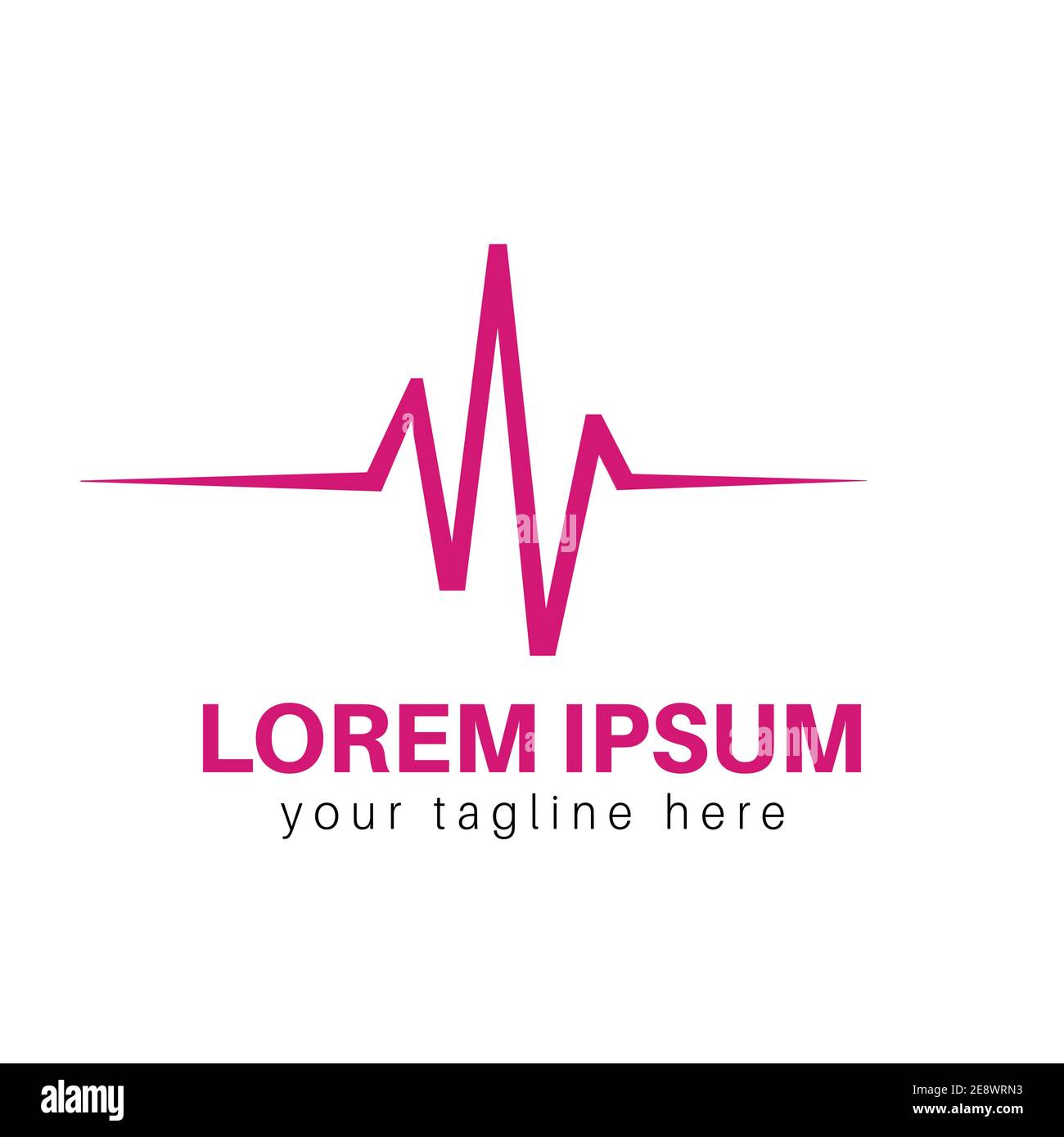 Cardiology logo hi-res stock photography and images - Alamy