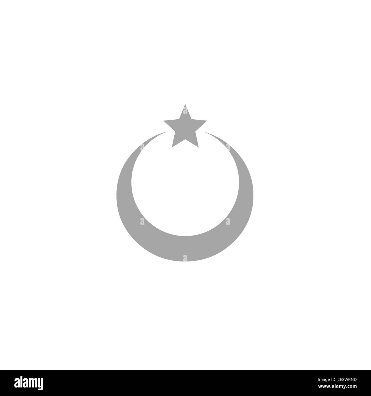 Decorative eid mubarak greeting Stock Vector Images - Alamy