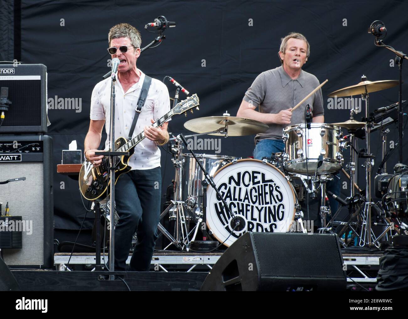 Noel Gallagher and the High Flying Birds perform live on stage at ...