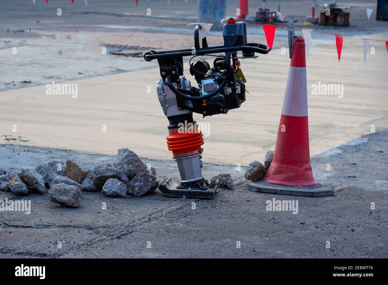 Soil compactor hi-res stock photography and images - Alamy