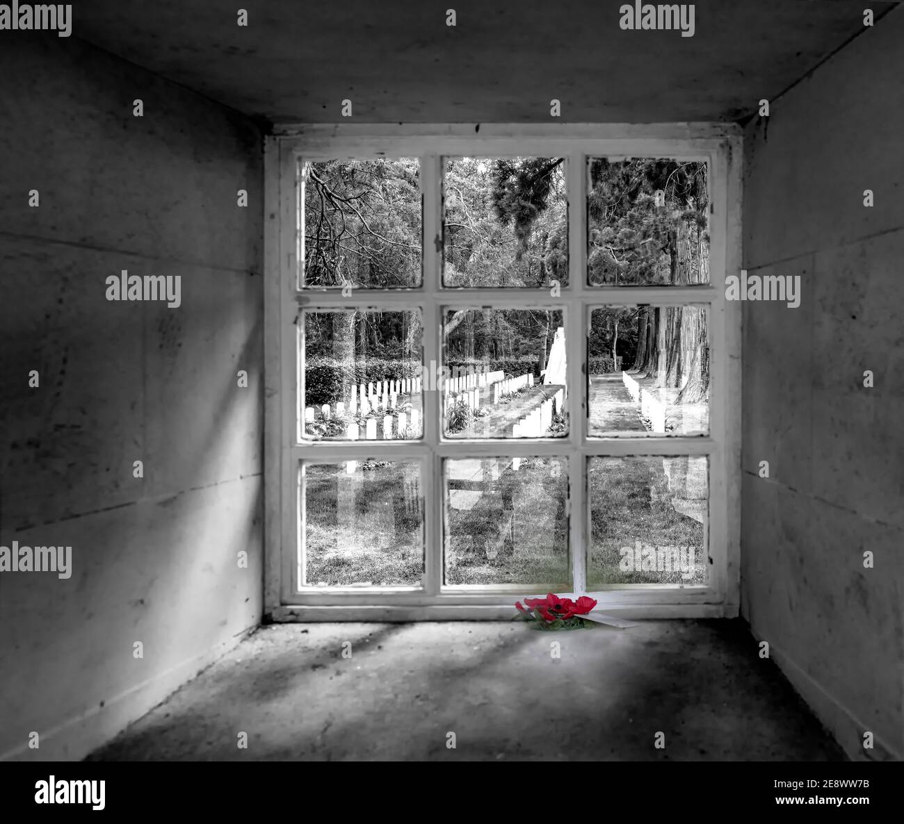 Outlook on cemetery hi-res stock photography and images - Alamy