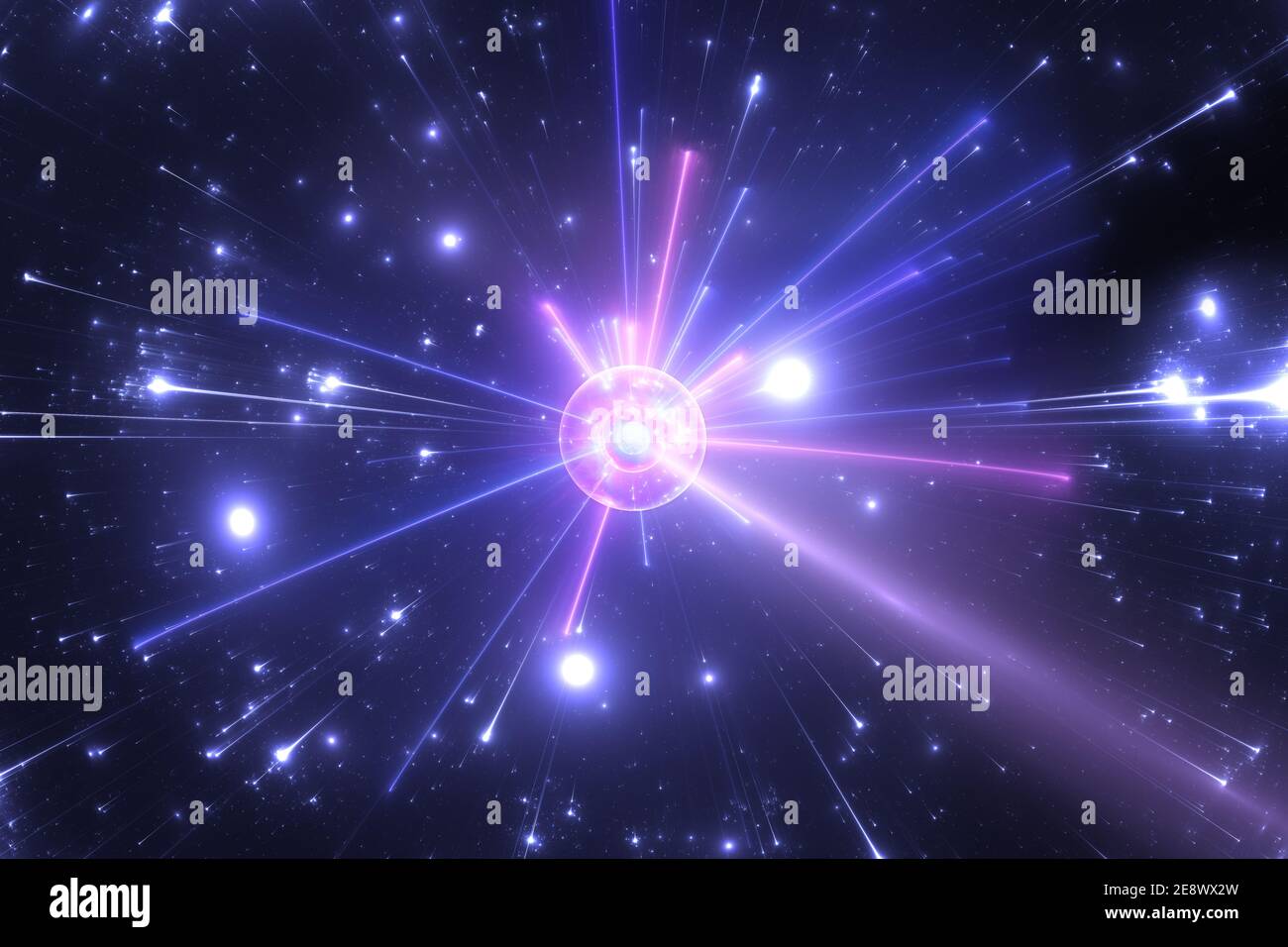 Fragmentation in high-energy collisions between atomic and subatomic ...