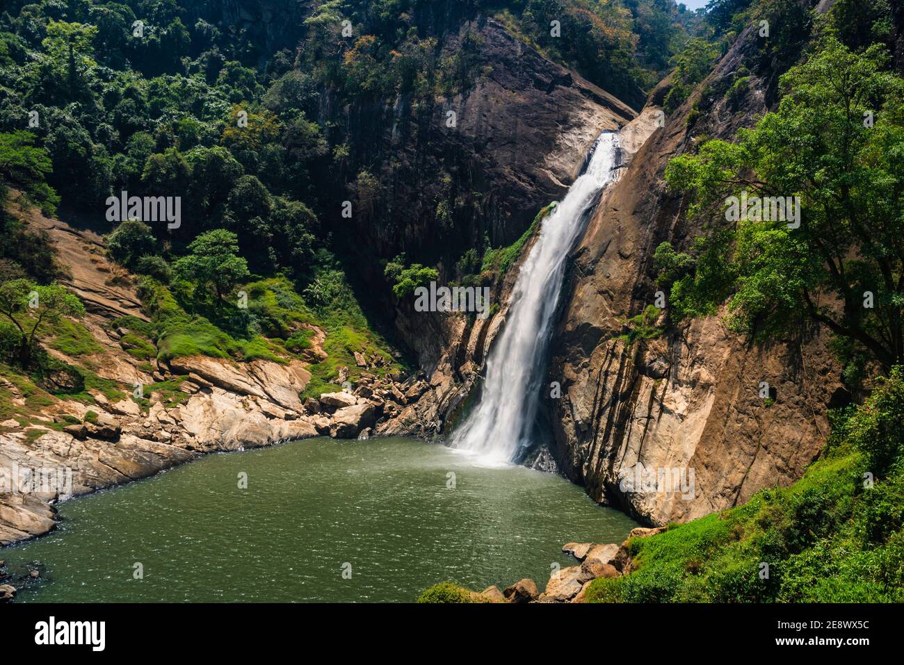 Badulla waterfall hi-res stock photography and images - Alamy