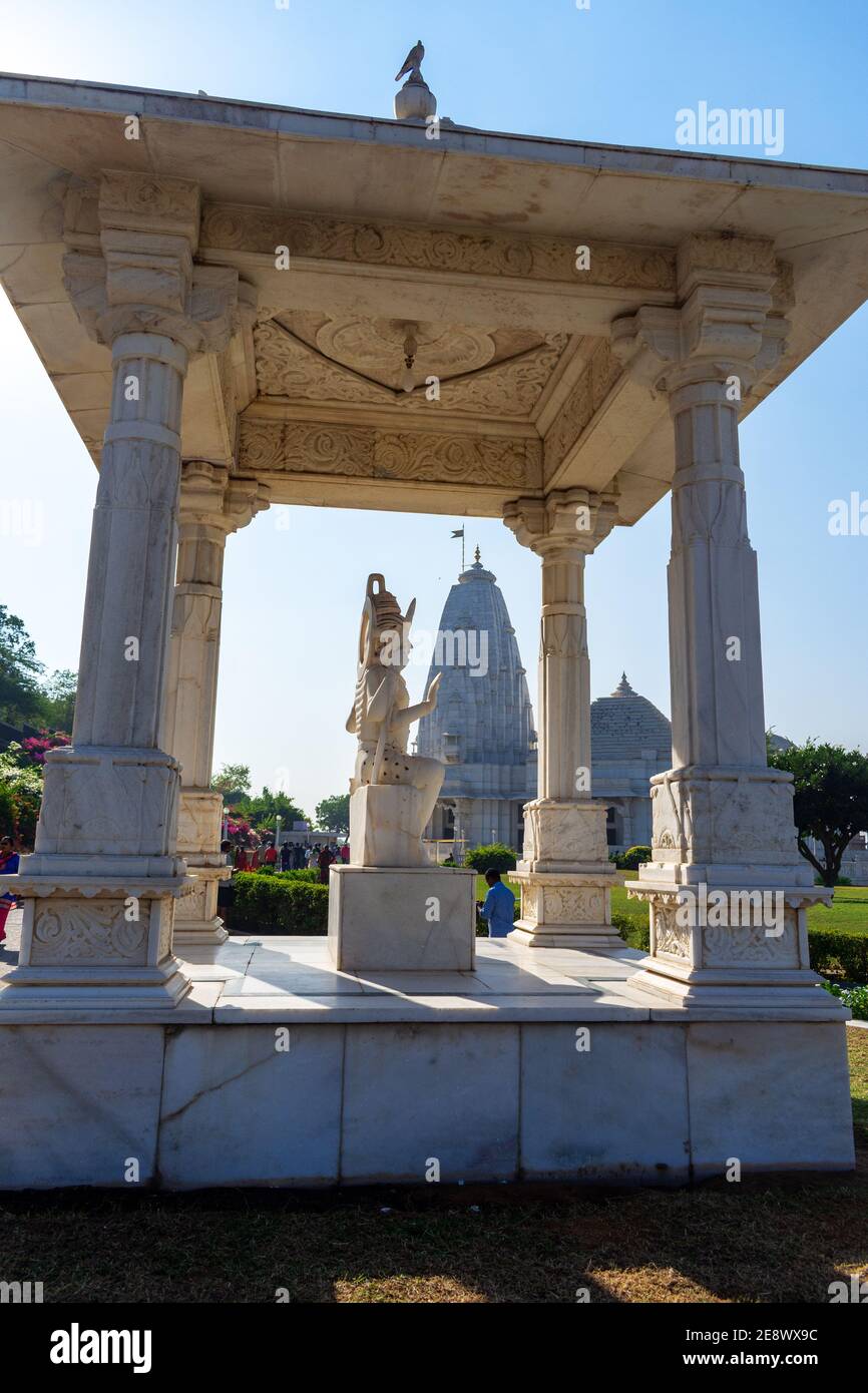 Birla Mandir, Jaipur, india is constructed with white marble in 1988 ...