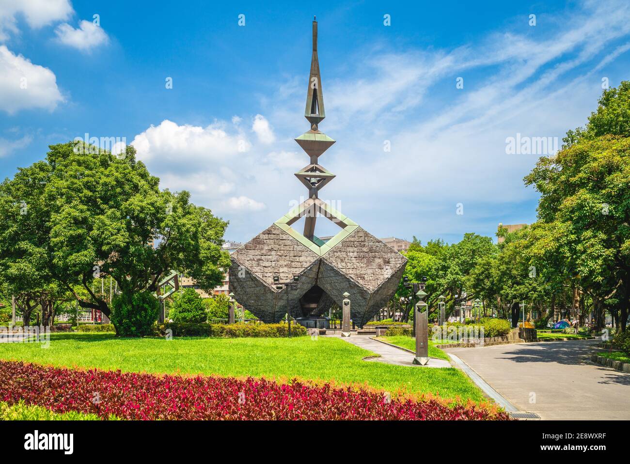 Massacre Monument in 228 Peace Memorial Park, taipei, taiwan Stock ...