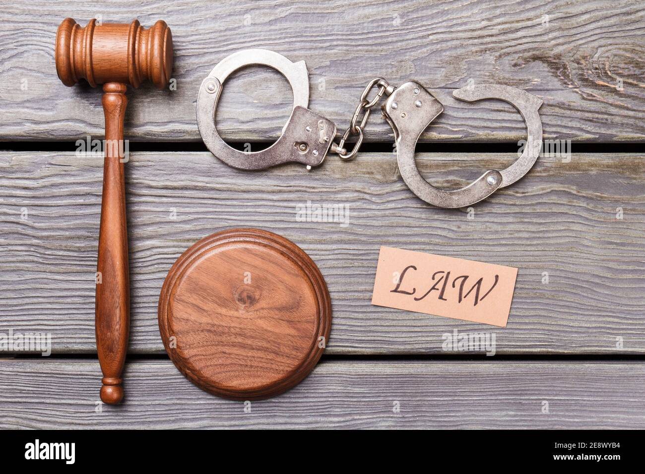 Crime and law concept Stock Photo - Alamy