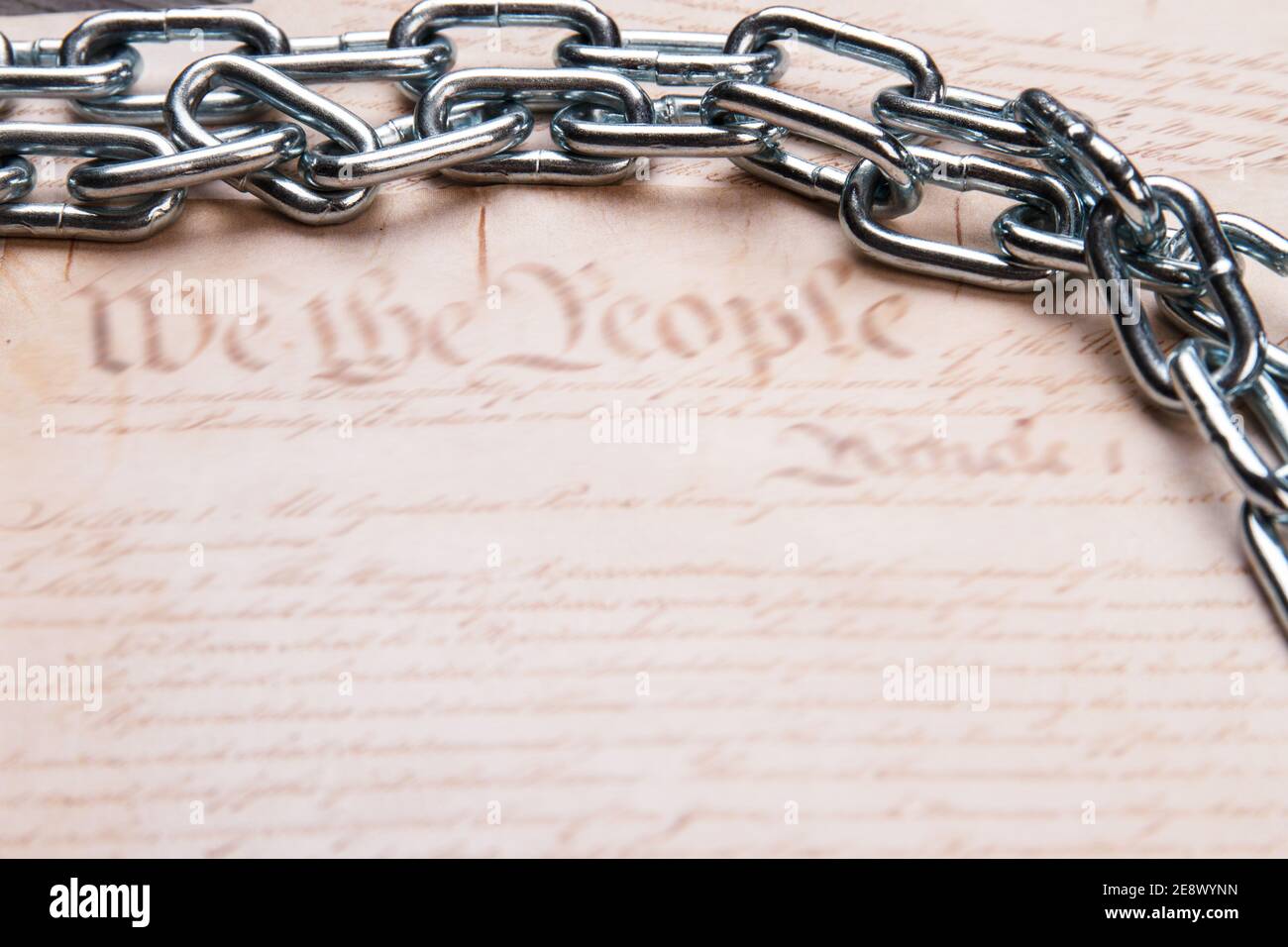 Old chains and shackles hi-res stock photography and images - Alamy
