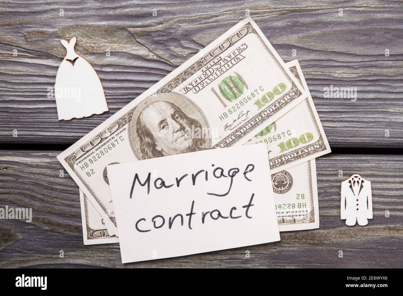 Marriage contract concept Stock Photo - Alamy