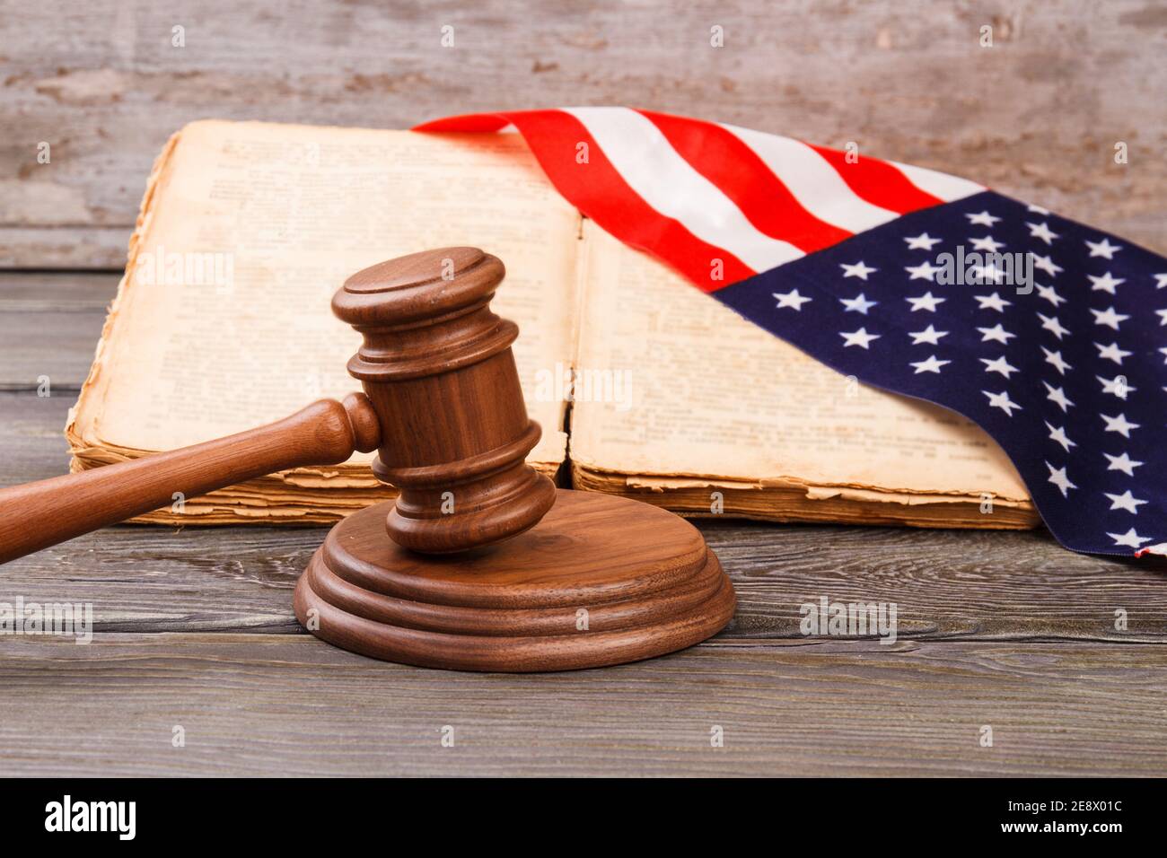 Concept of the law of the usa Stock Photo - Alamy