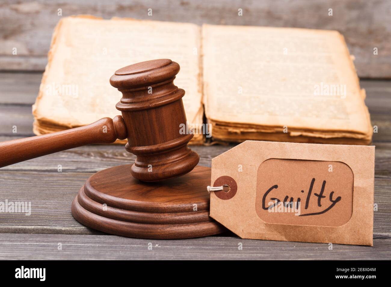 Guilty sentence court hi-res stock photography and images - Alamy