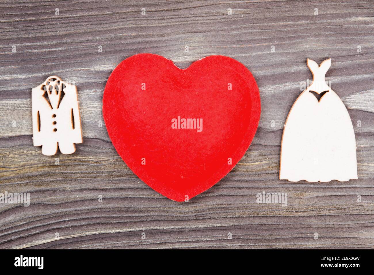 Love and marriage concept Stock Photo - Alamy