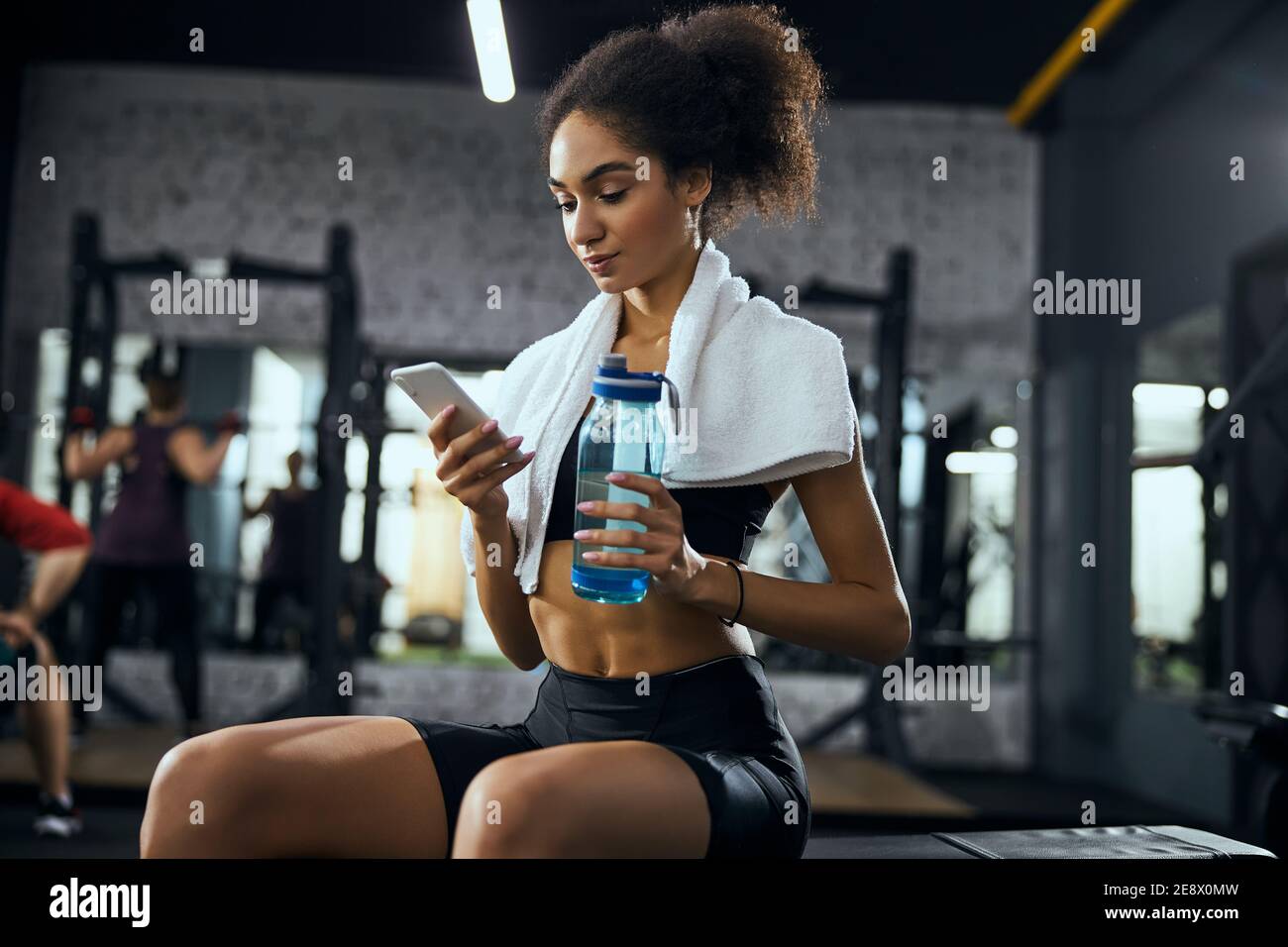 Pause during training hi-res stock photography and images - Alamy