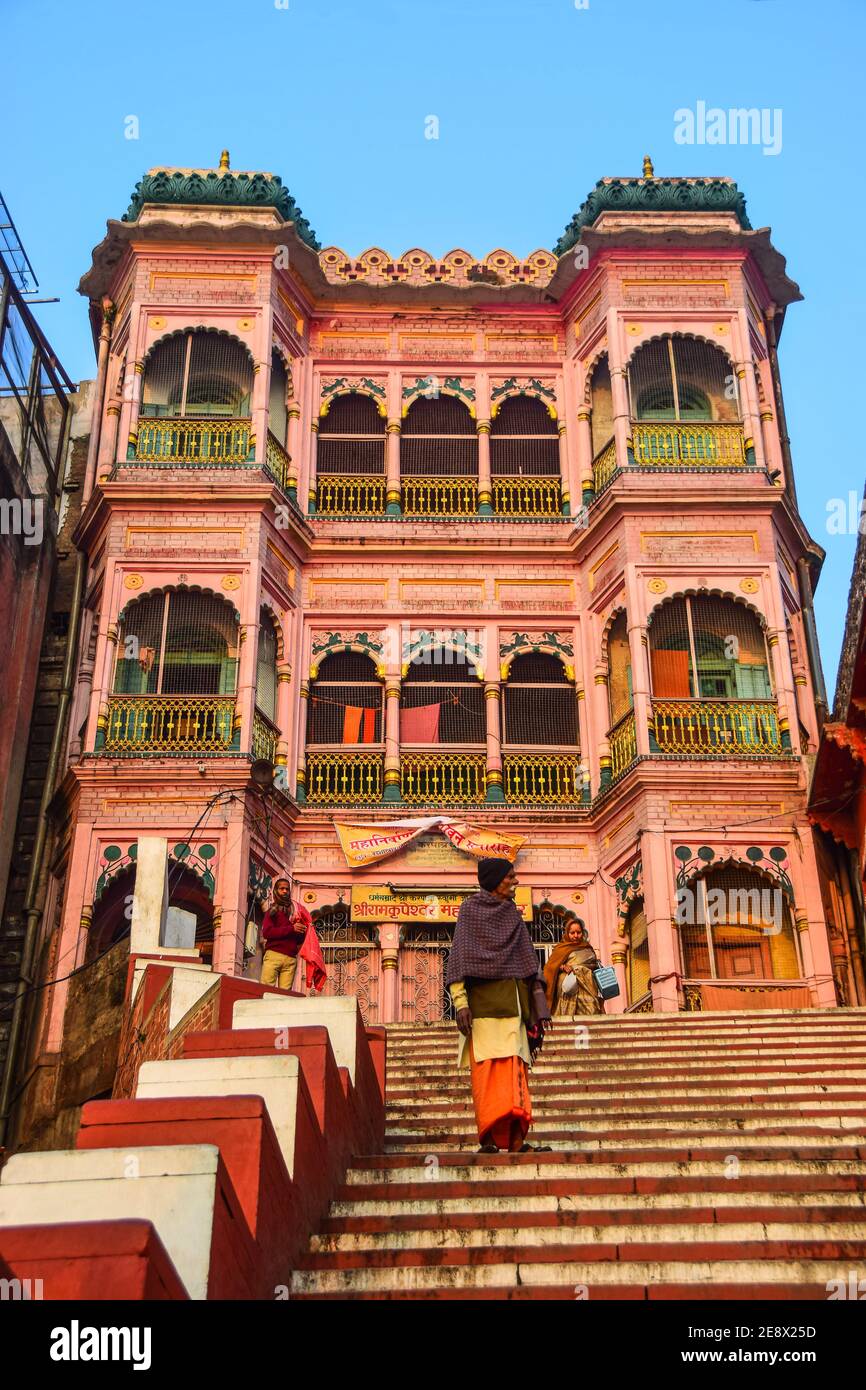 Ghats, Varanasi, India Stock Photo - Alamy