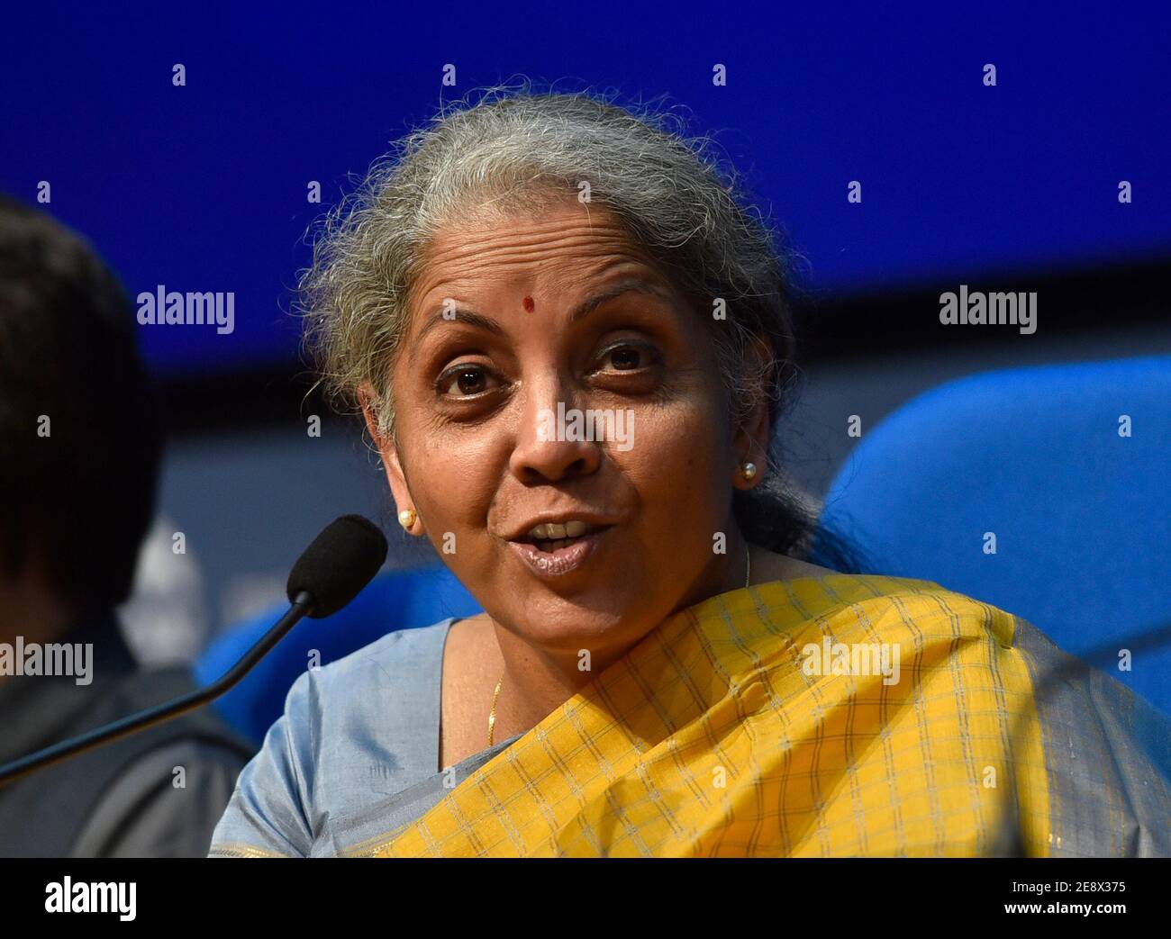 NEW DELHI, INDIA - FEBRUARY 1: Union Finance Minister Nirmala ...