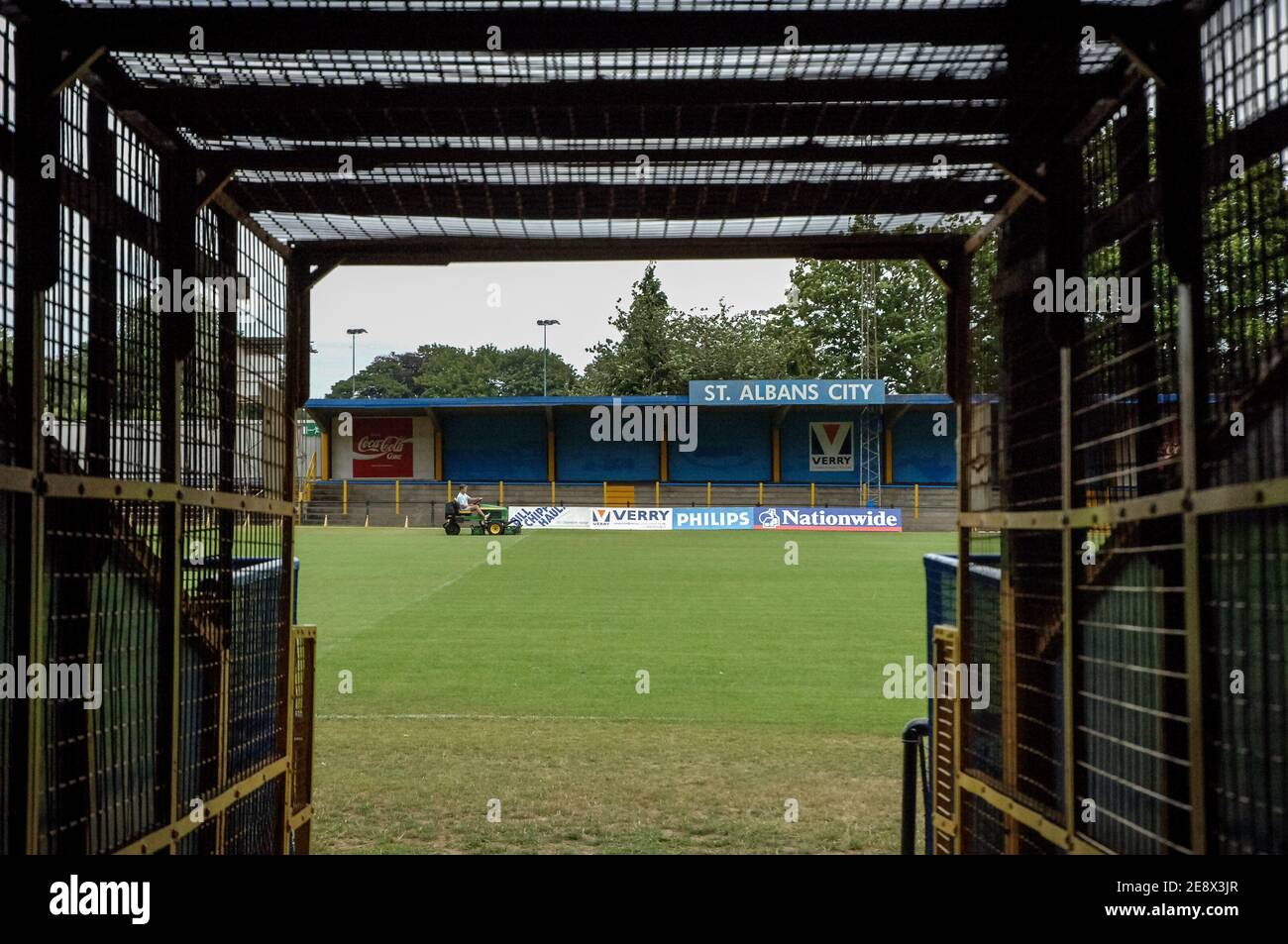 Football stadium entrance tunnel hi-res stock photography and images ...