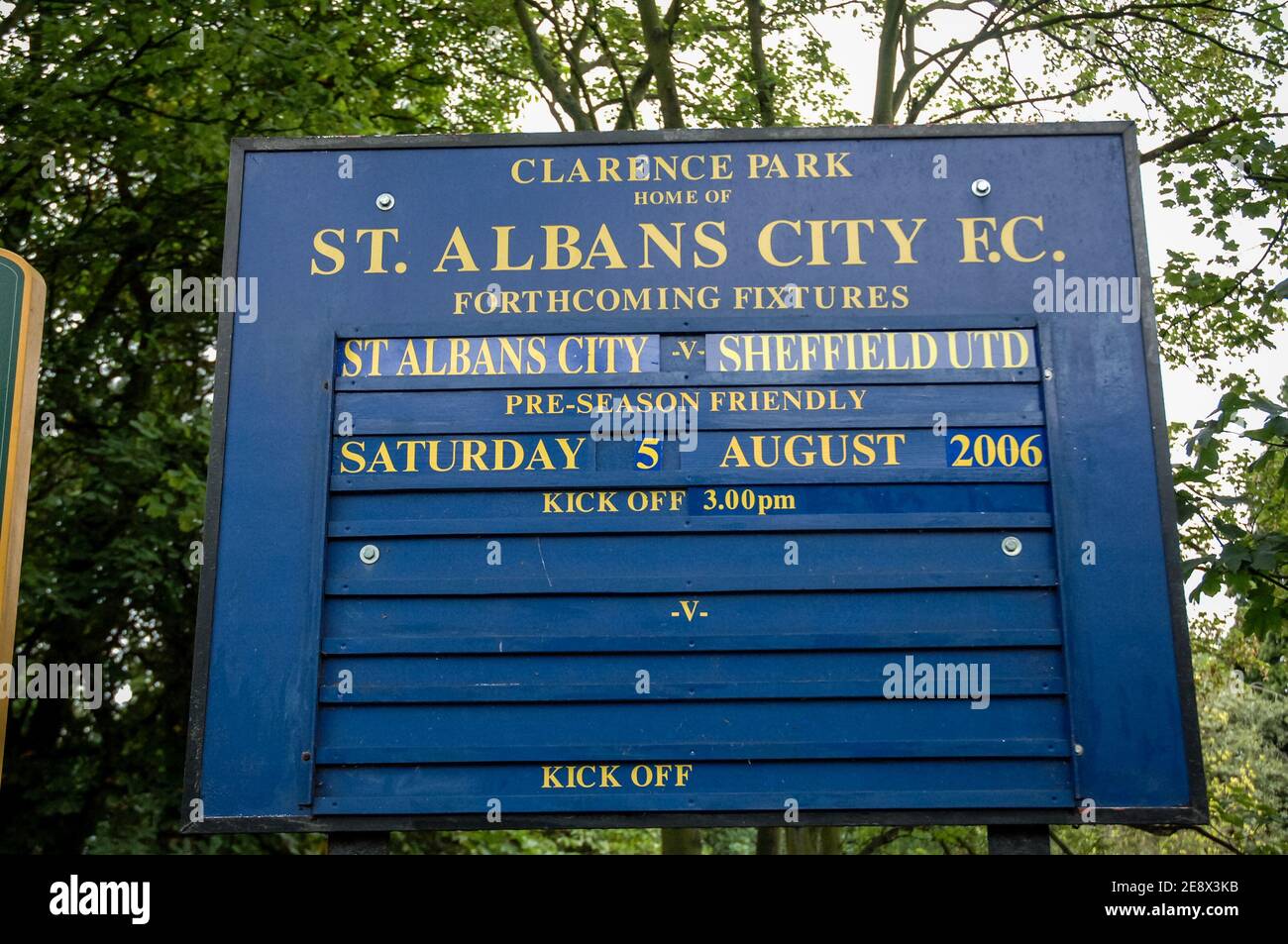 St albans city football hi-res stock photography and images - Alamy
