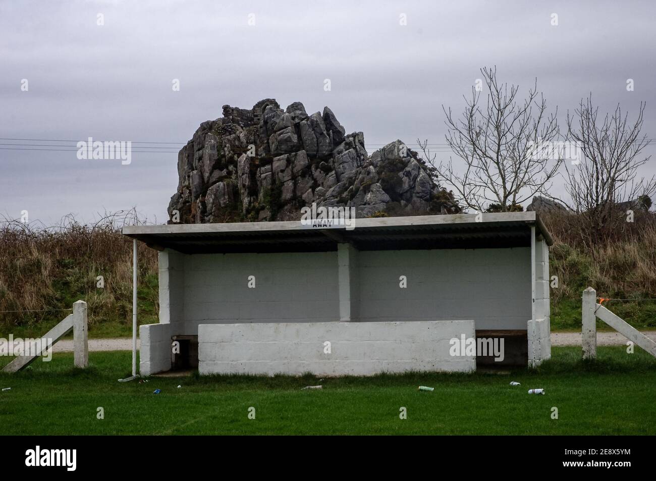 10/12/2006 The rocky home of Roche AFC who are in the East Cornwall ...