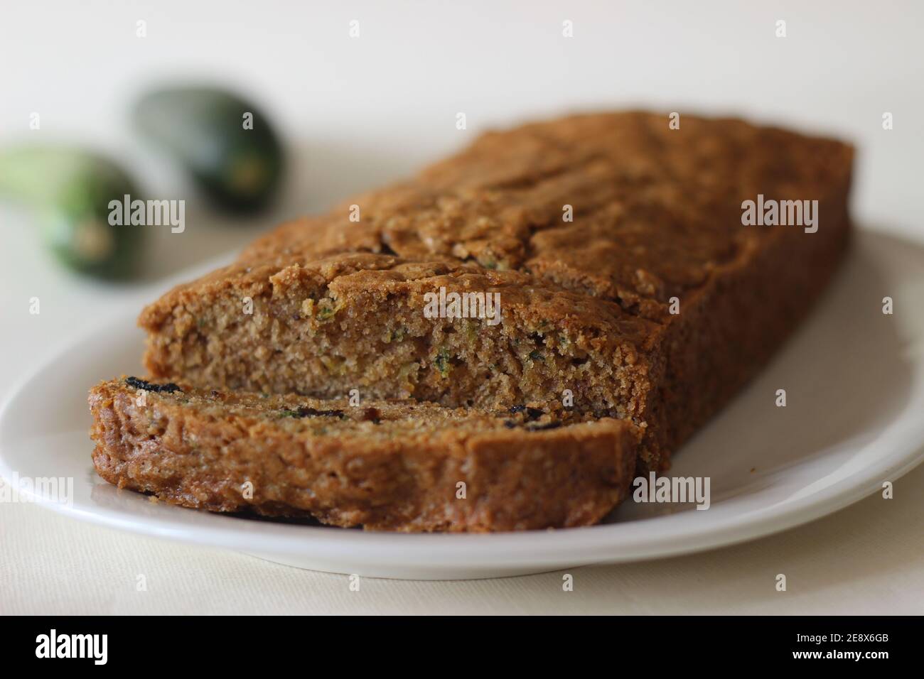 Zucchini raisin bread. Its a soft and moist quick bread made of ...