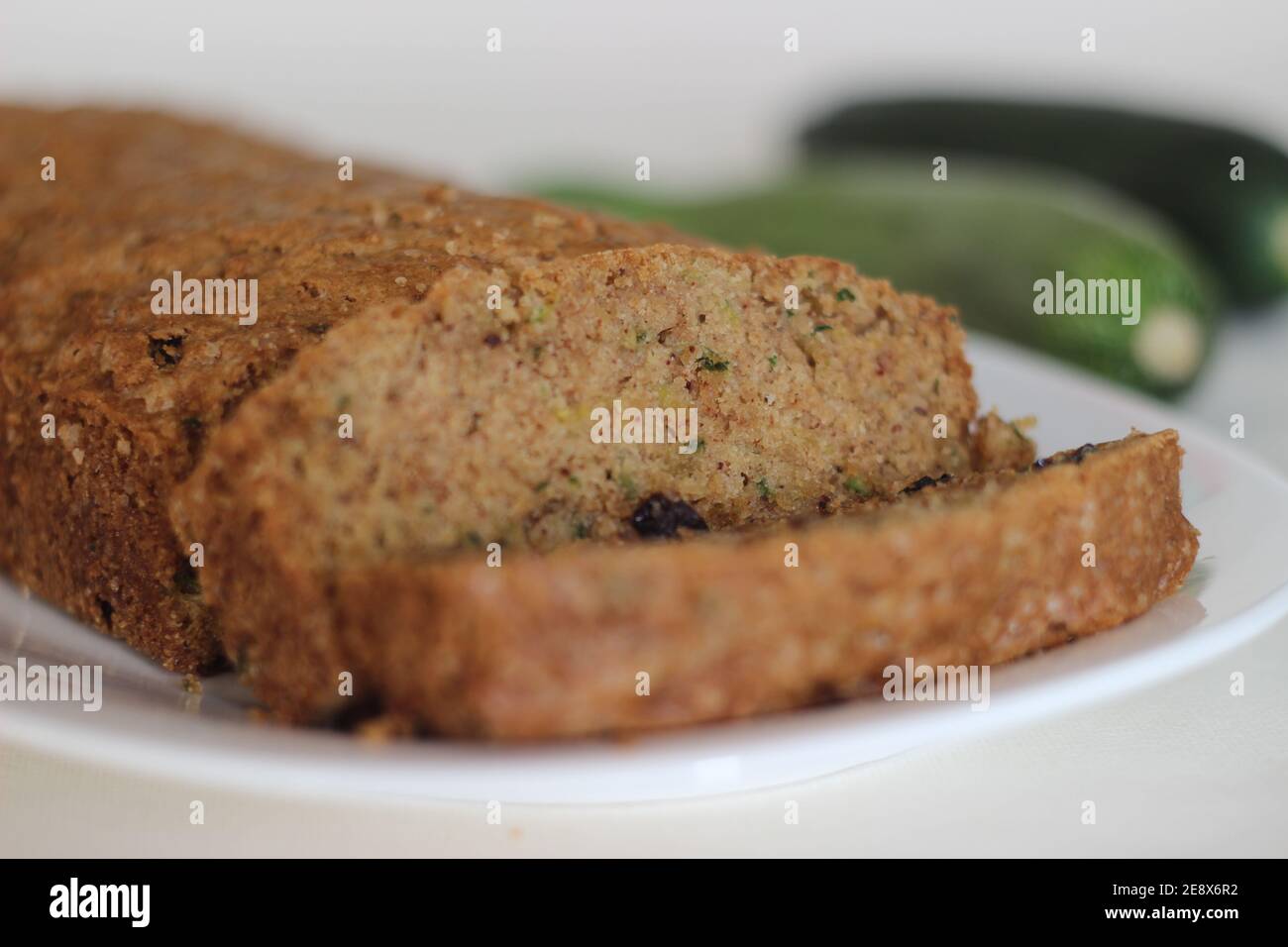 Zucchini raisin bread. Its a soft and moist quick bread made of ...