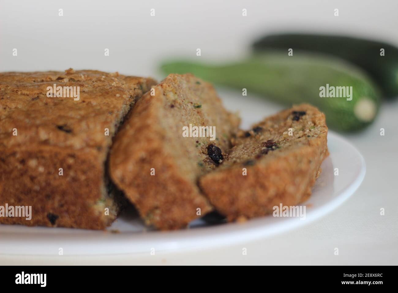 Zucchini raisin bread. Its a soft and moist quick bread made of ...