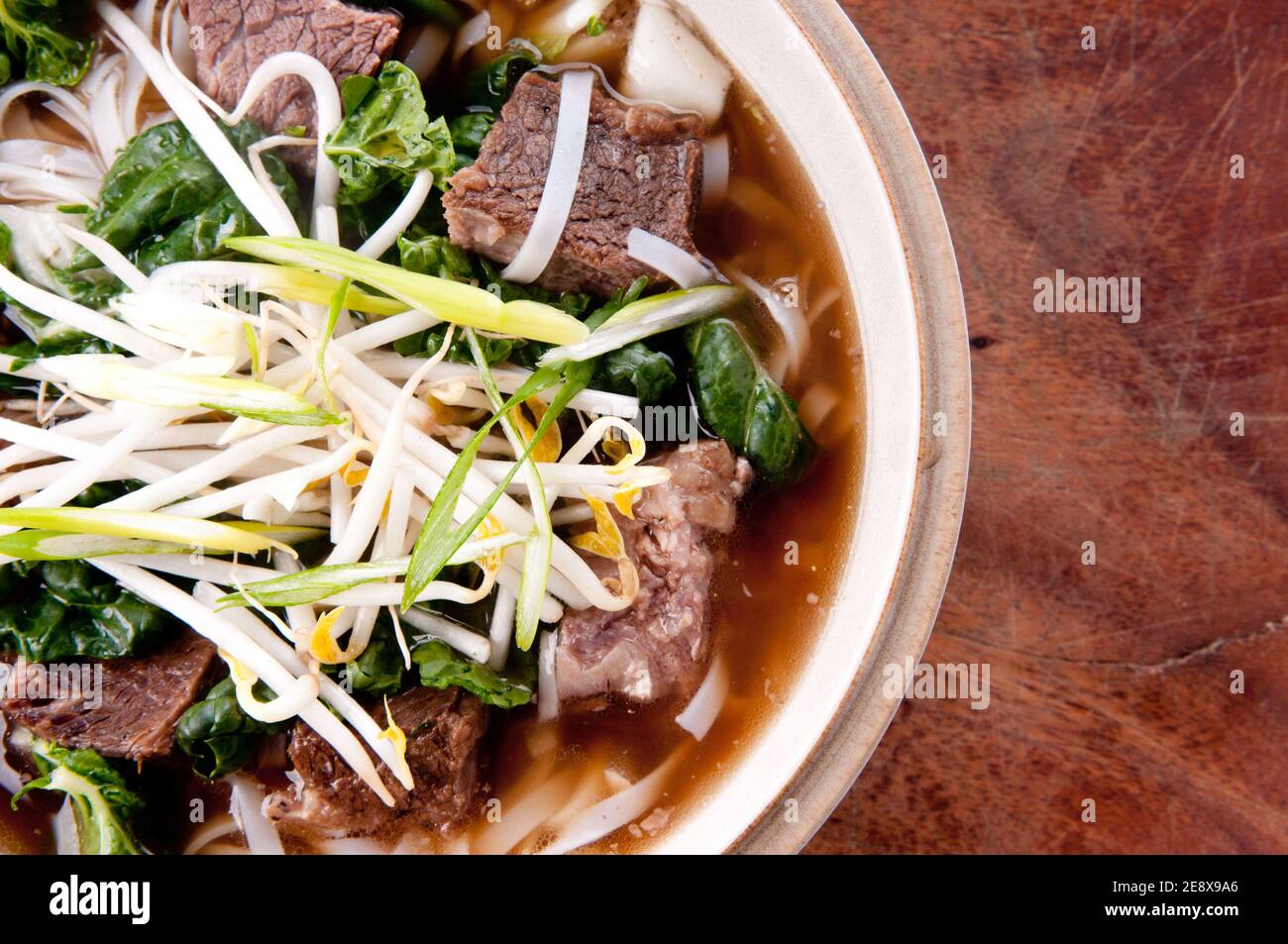 short rib beef pho, a vietnamese dish Stock Photo - Alamy