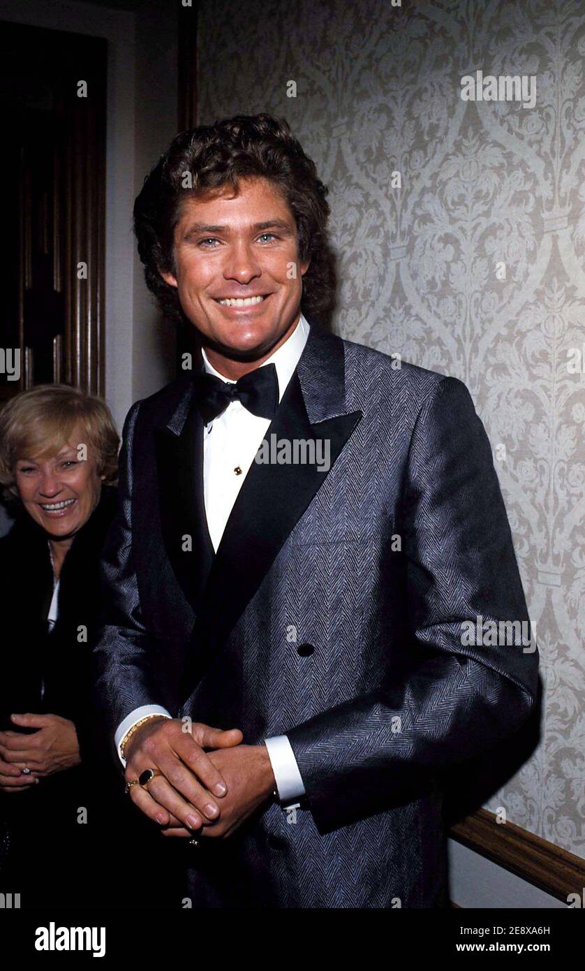 David Hasselhoff 1985 Credit: Ralph Dominguez/MediaPunch Stock Photo ...