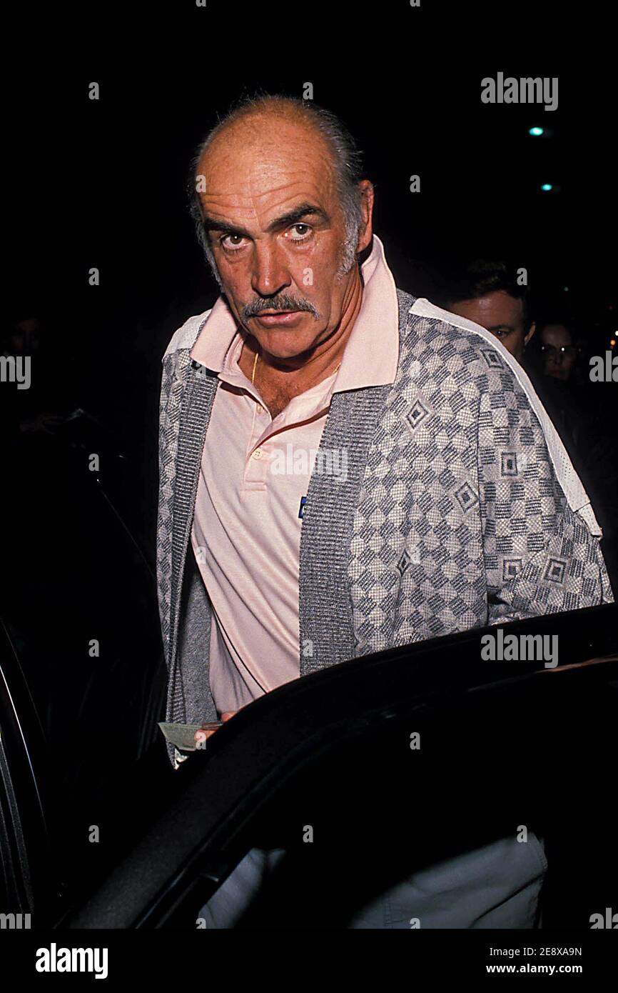 Sean Connery 1989 Credit: Ralph Dominguez/MediaPunch Stock Photo - Alamy