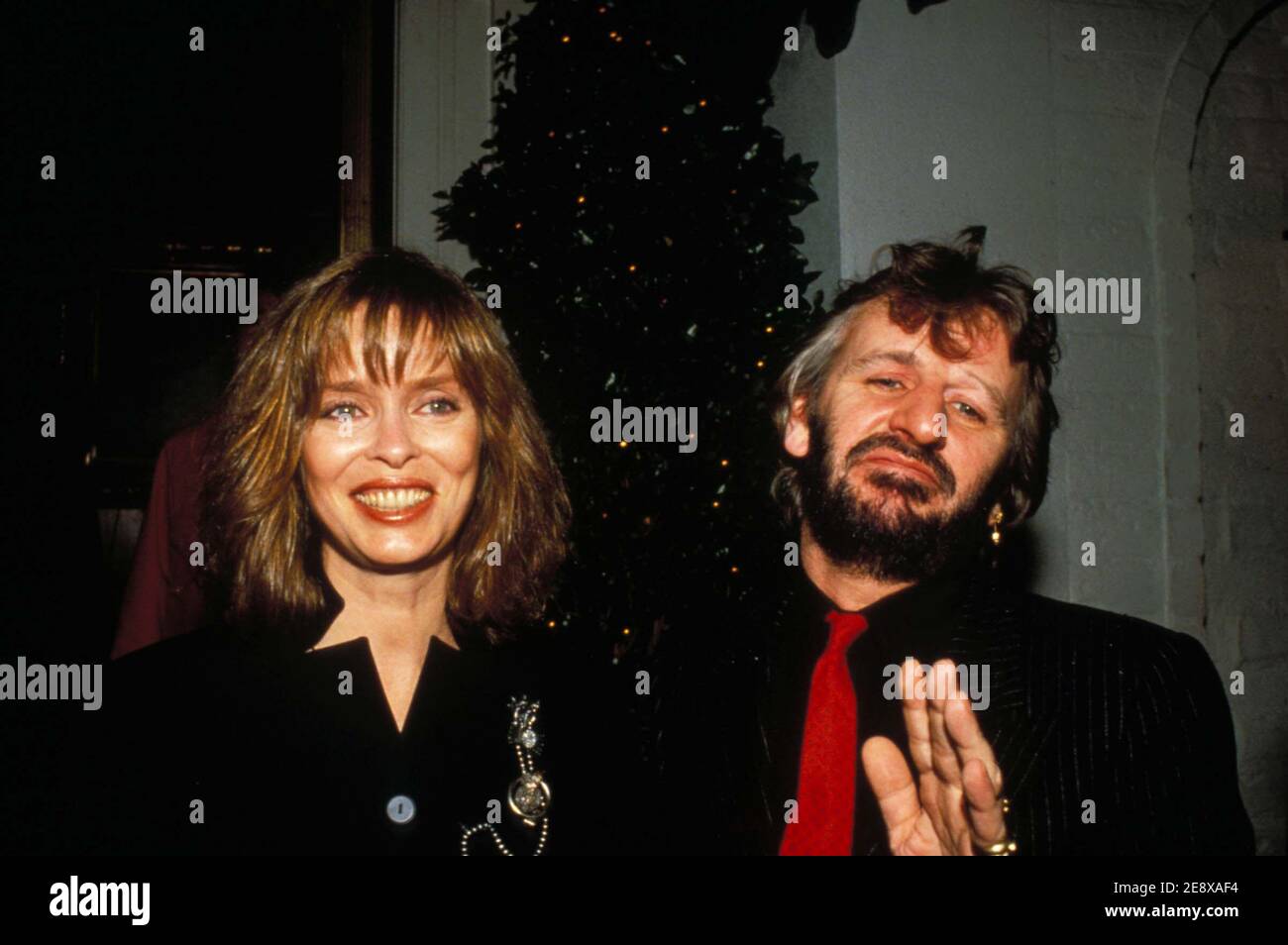 Ringo Starr And Barbara Bach 03-28-1988 Credit: Ralph Dominguez ...