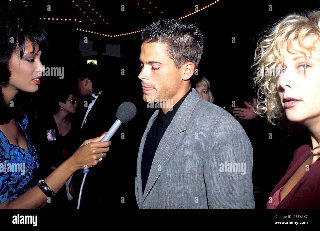 Rob Lowe 1990 Credit: Ralph Dominguez/MediaPunch Stock Photo - Alamy