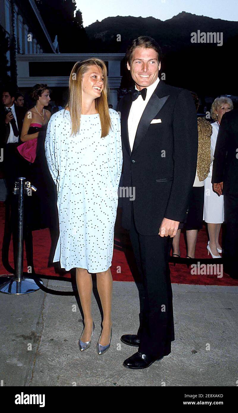 Christopher Reeve And Gae Exton Credit: Ralph Dominguez/MediaPunch ...