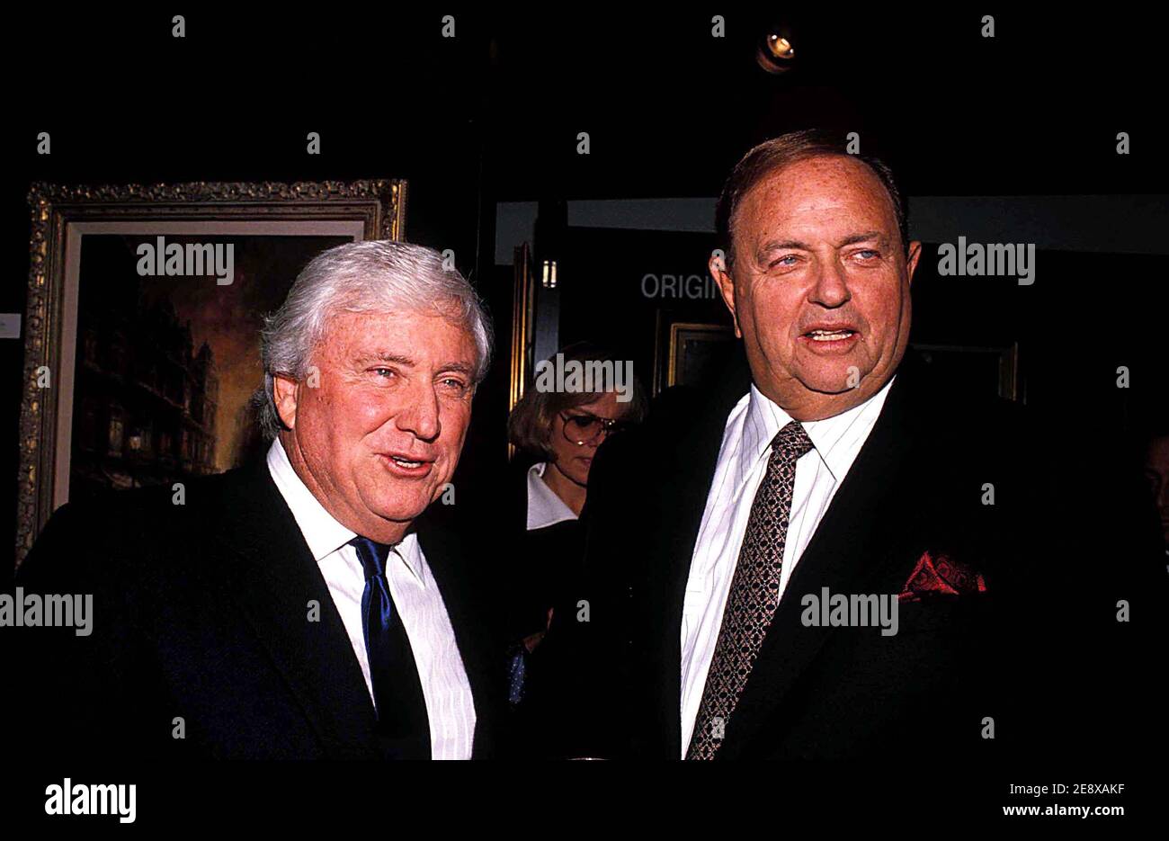 Marvin Davis And Merv Griffin 1989 Credit: Ralph Dominguez/MediaPunch ...