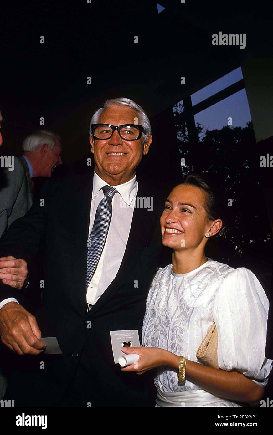 Cary Grant And Barbara Harris 1985 Credit: Ralph Dominguez/MediaPunch ...