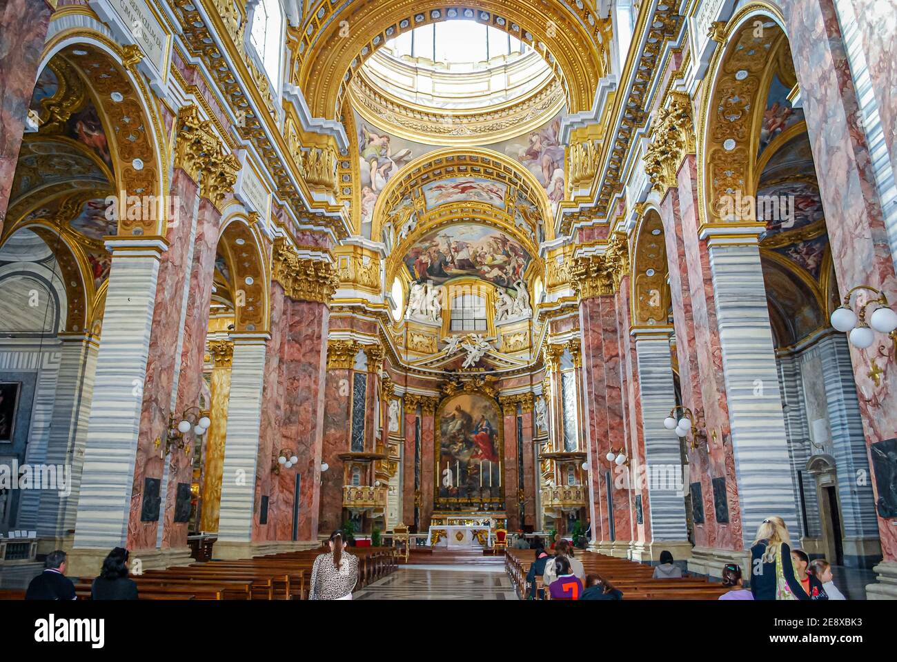 Church in Rome, Italy Stock Photo - Alamy
