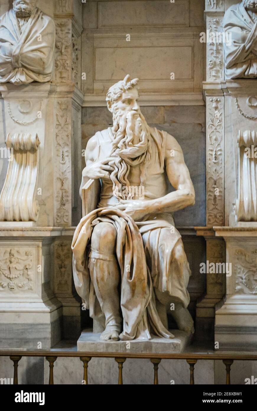 Michelangelos moses hi-res stock photography and images - Alamy
