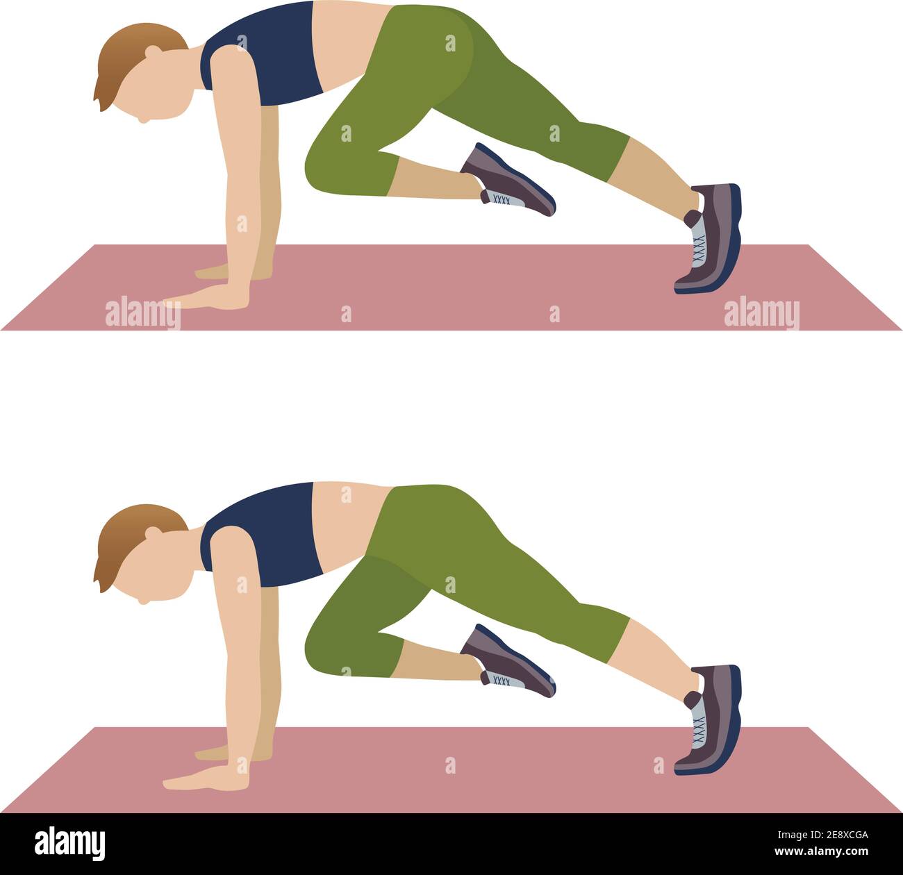 Woman climber mountain Cut Out Stock Images & Pictures - Alamy