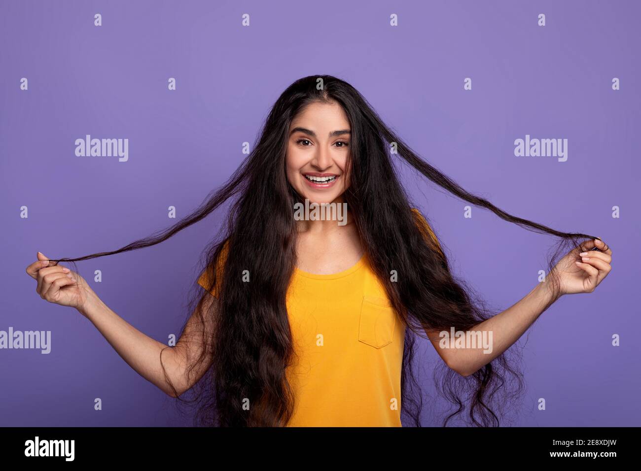 Indian Very Long Hair Women