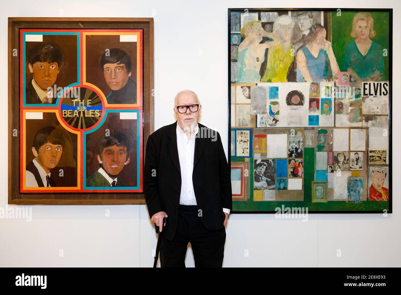 British artist sir peter blake hi-res stock photography and images - Alamy