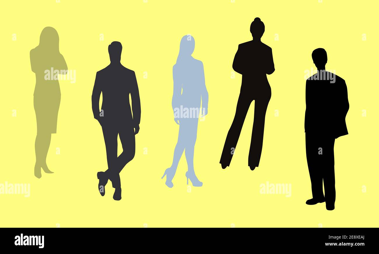 Student Vector Silhouette