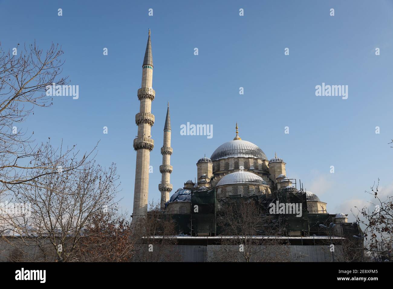 Eminonu New Mosque in Istanbul City, Turkey Stock Photo - Alamy