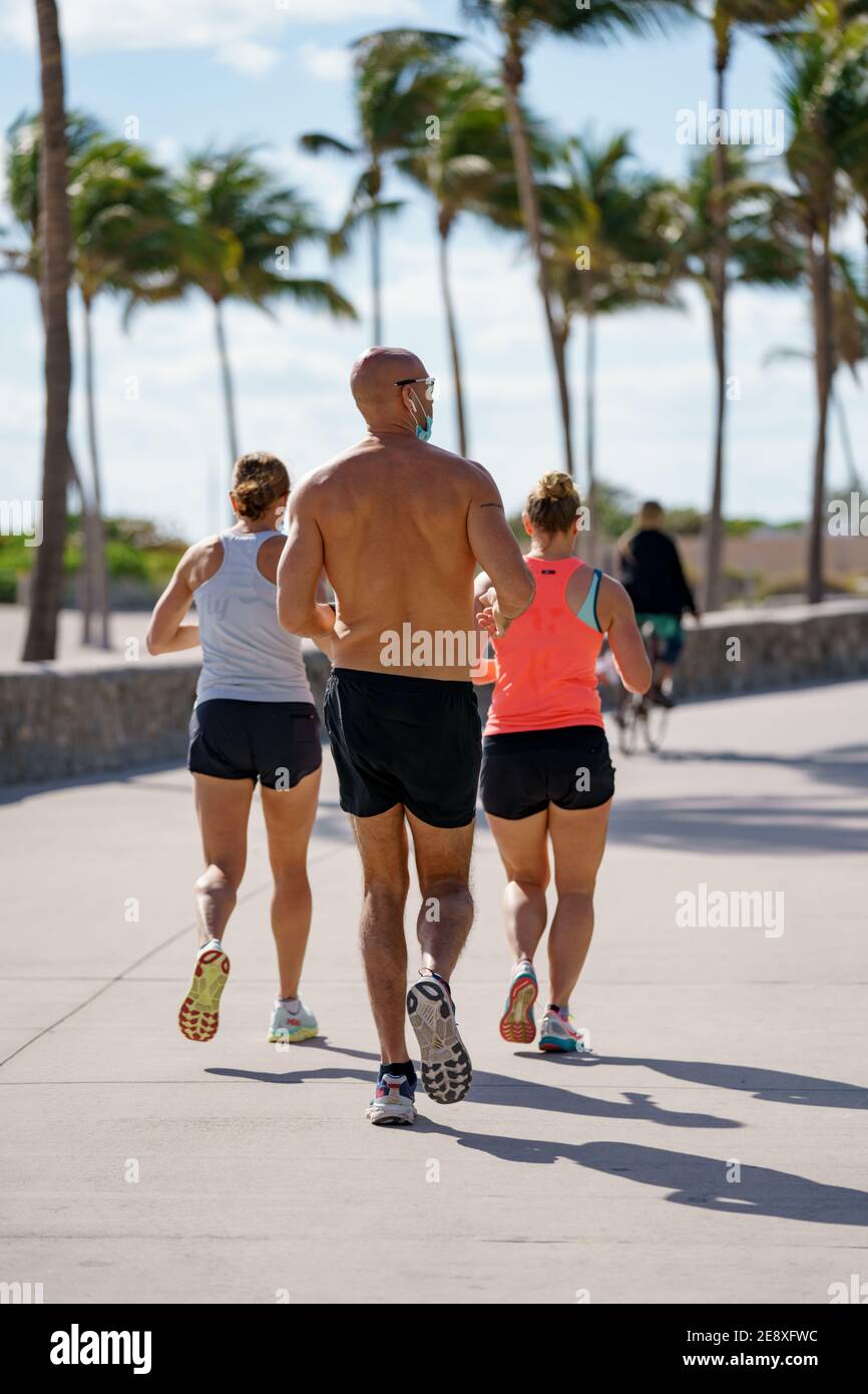 Candid miami south beach hi-res stock photography and images - Alamy