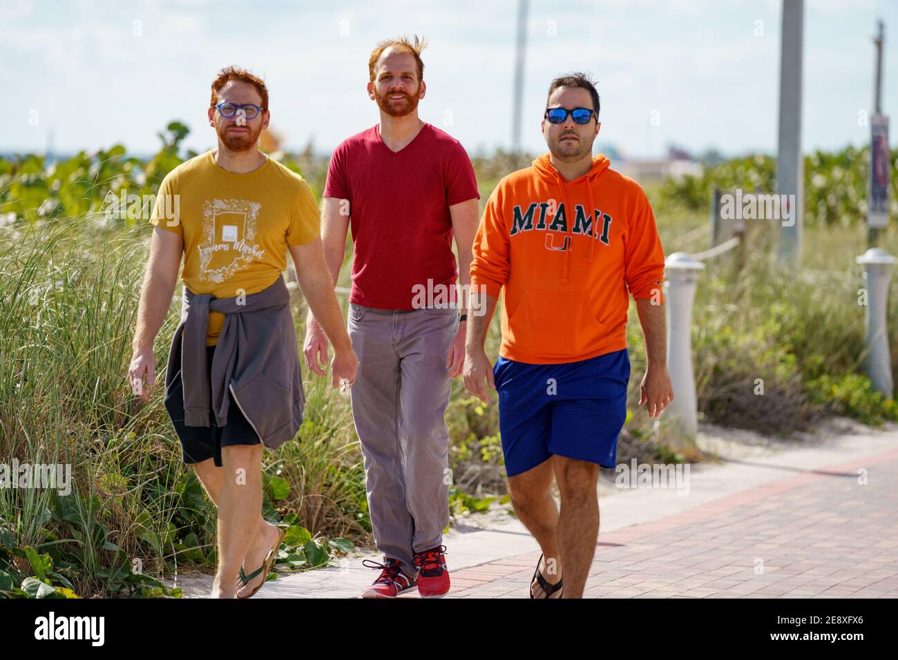 Candid miami south beach hi-res stock photography and images - Alamy