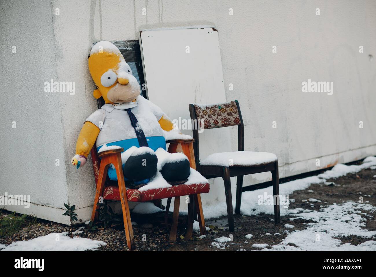 The simpsons cartoon hi-res stock photography and images - Alamy