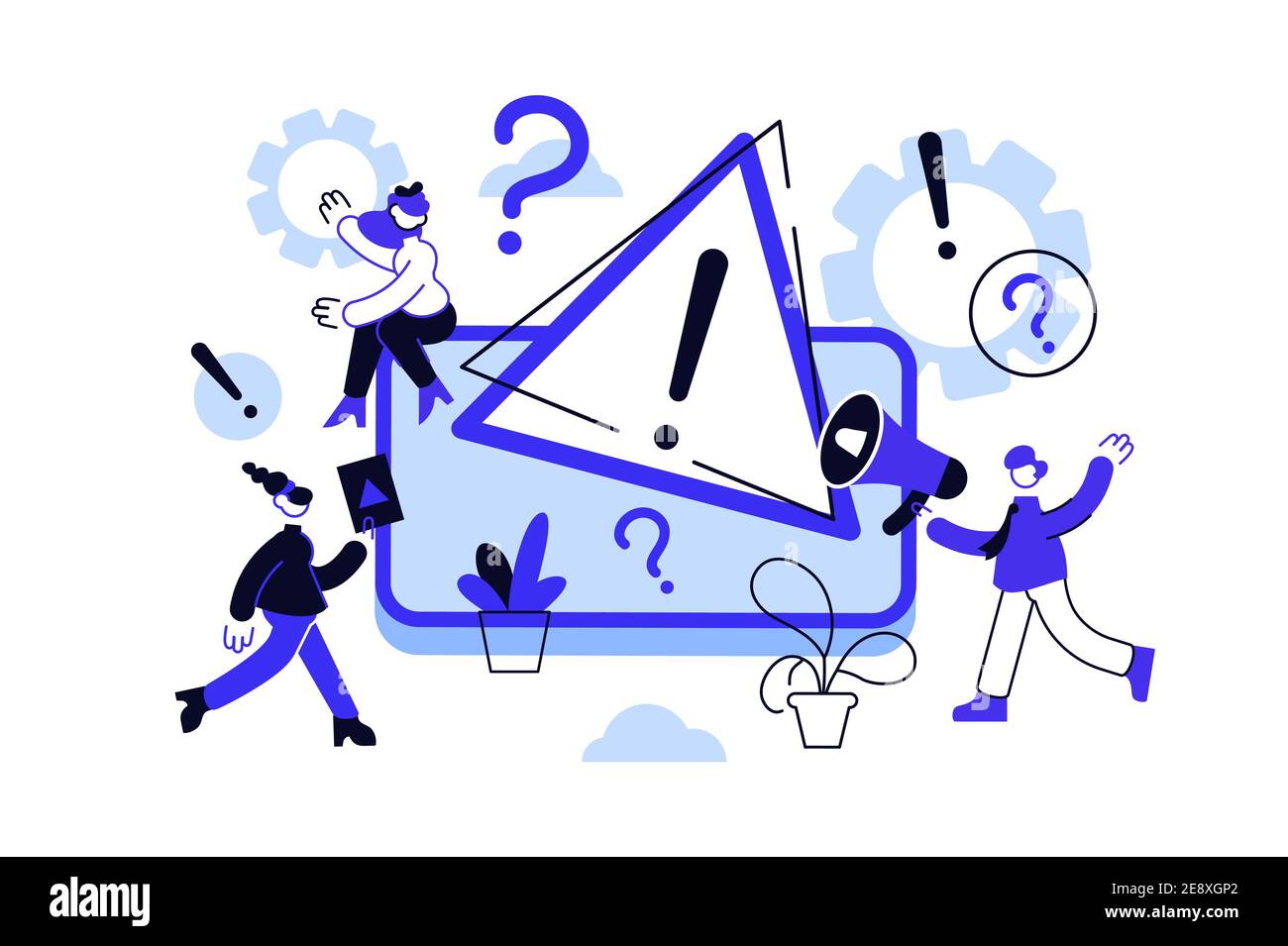 Operating system failure Cut Out Stock Images & Pictures - Alamy