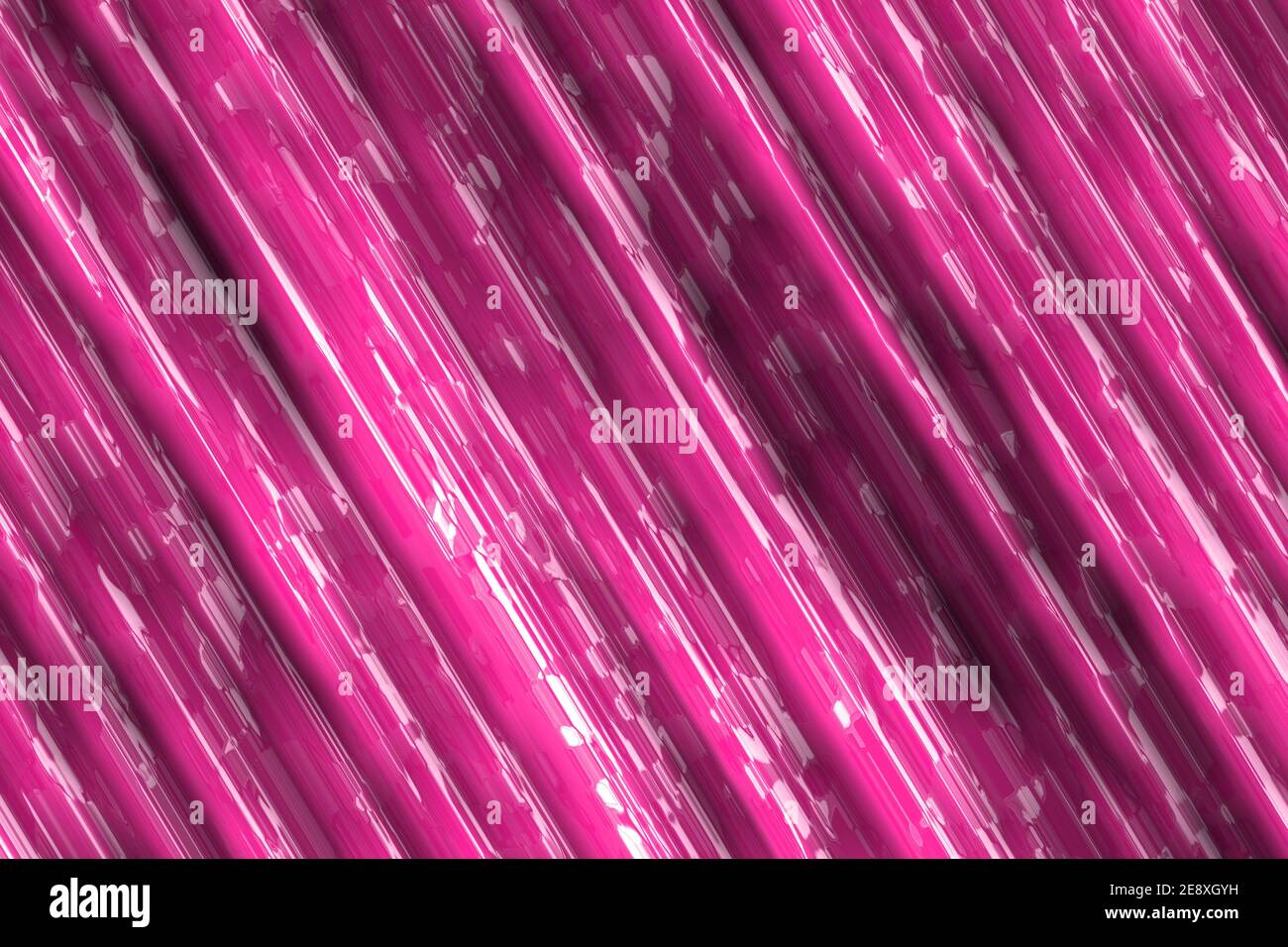 beautiful pink shining fine steel straight stripes computer graphic ...