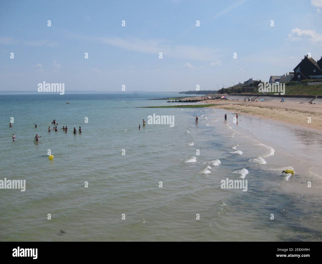 Luc sur mer beach in Normandy Stock Photo - Alamy