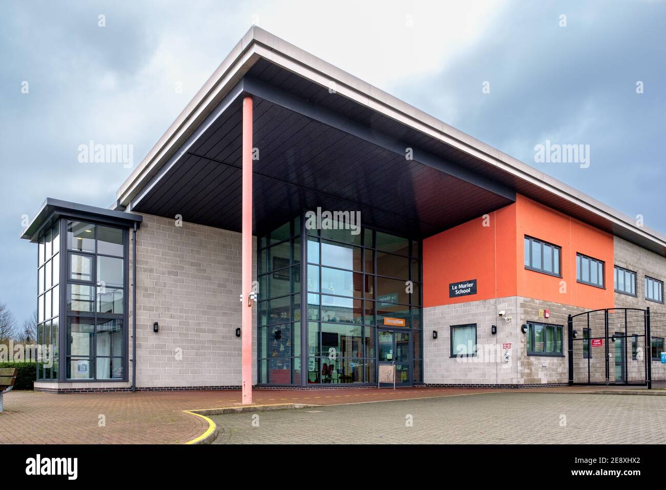 Le Murier School, Guernsey Stock Photo - Alamy