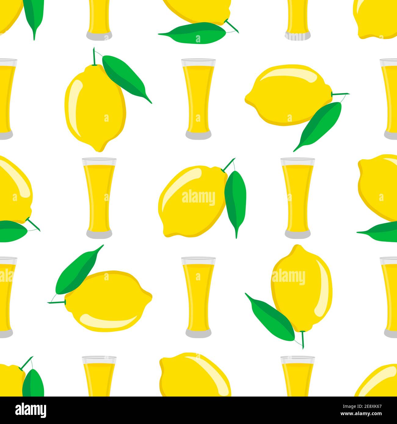 Illustration on theme big colored lemonade in lemon cup for natural ...