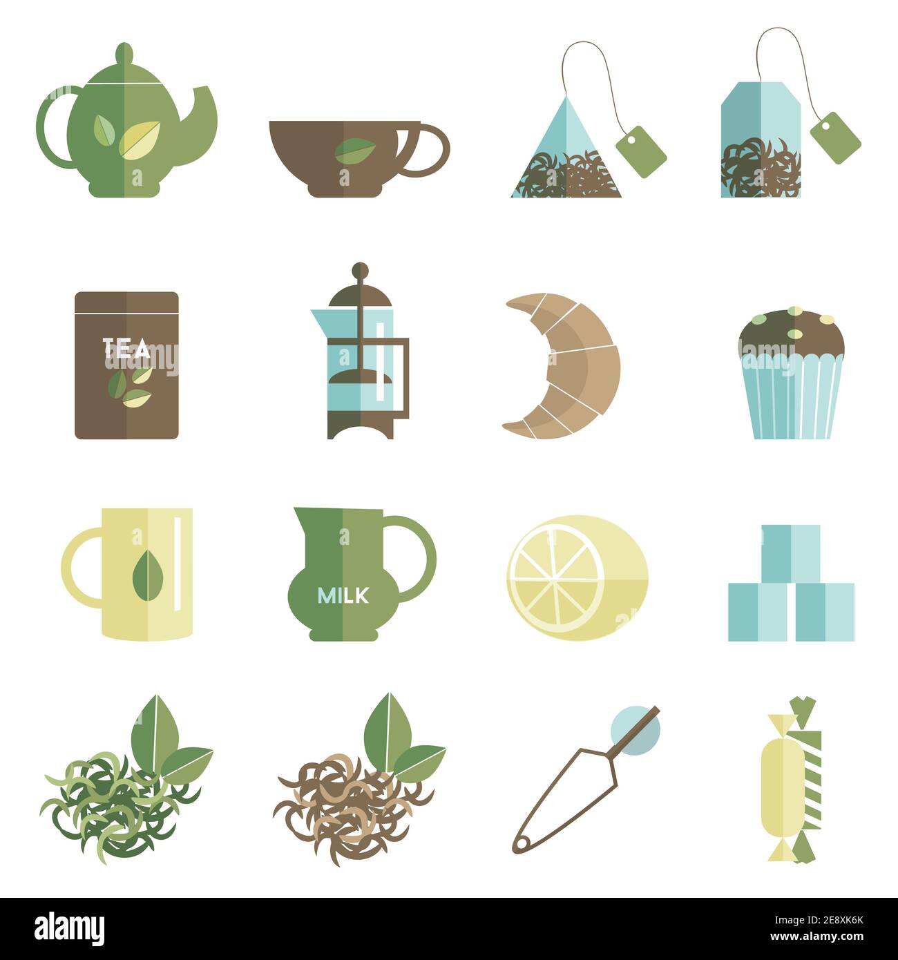 British teabags Stock Vector Images - Alamy